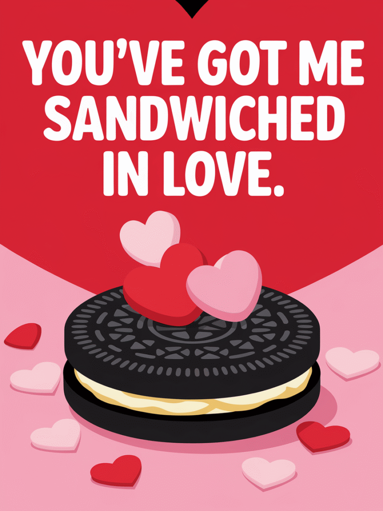 21 Flirty Food-Themed Cute Pun Cards For Boyfriend