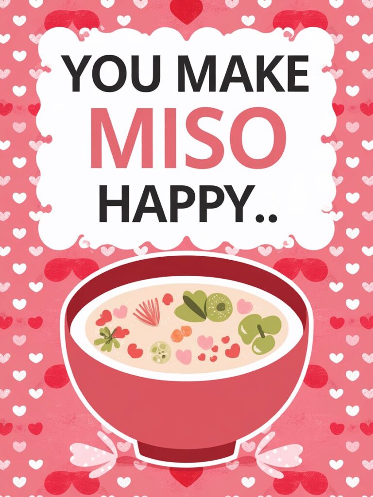 21 Flirty Food-Themed Cute Pun Cards For Boyfriend